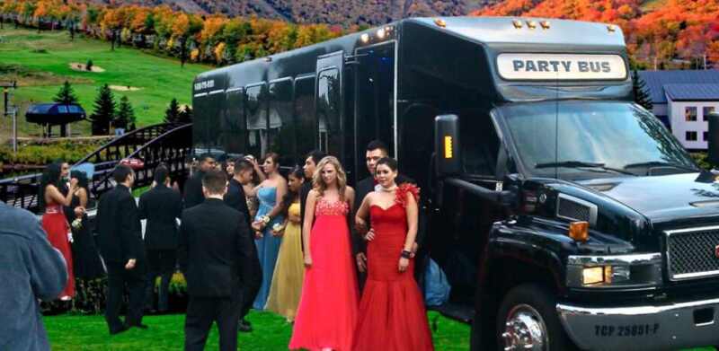 Party Bus Rental Vermont - MetroWest Car Service